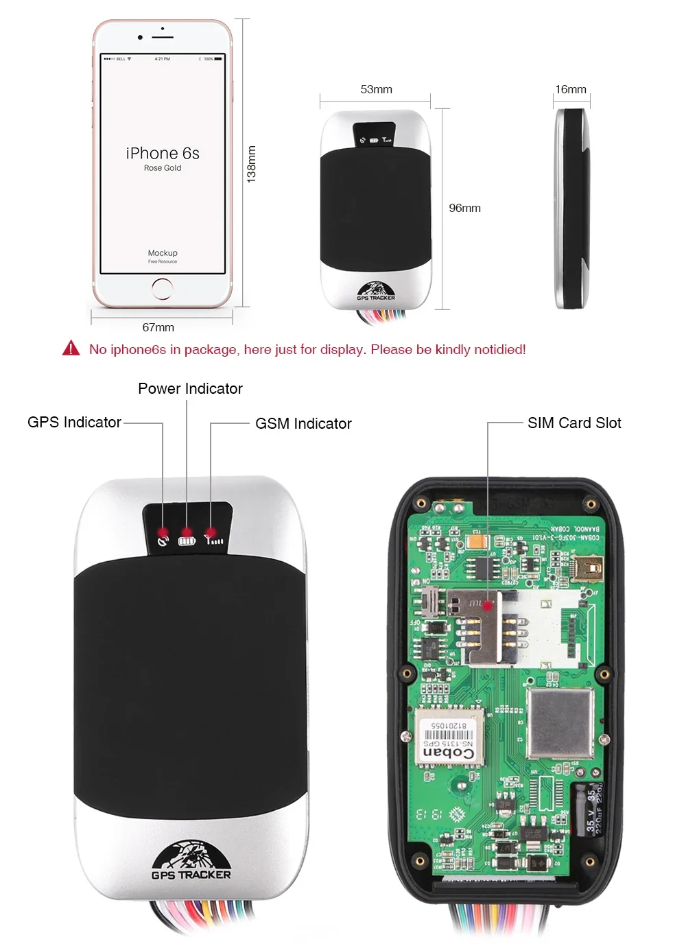 Car GPS Tracker Remote Control Cut Off Engine Vehicle Tracker GSM GPS ...