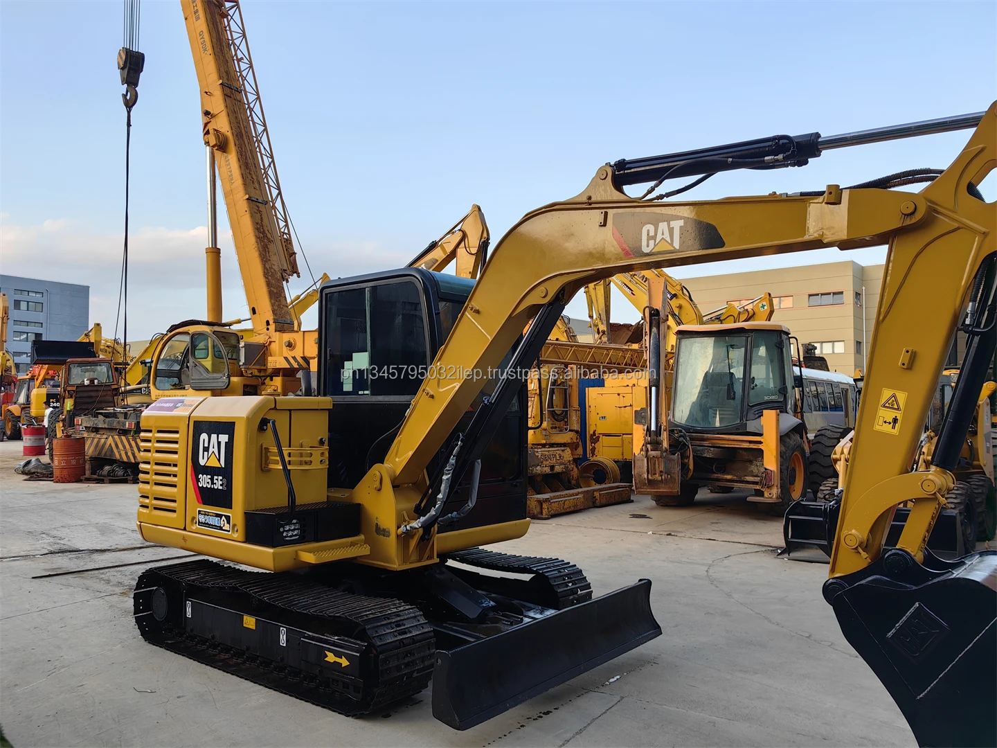 Low Working Hours Cat Mini Excavator 305.5e 306d 306e2 307e Used ...