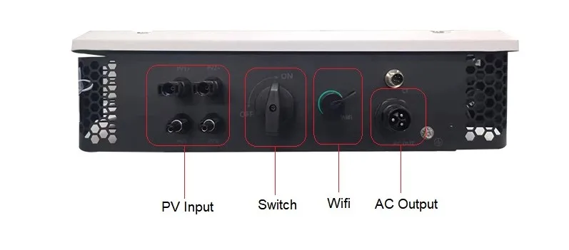 Household On-grid Inverter Single Pahse Solar Dc To Ac Inverter On Grid ...