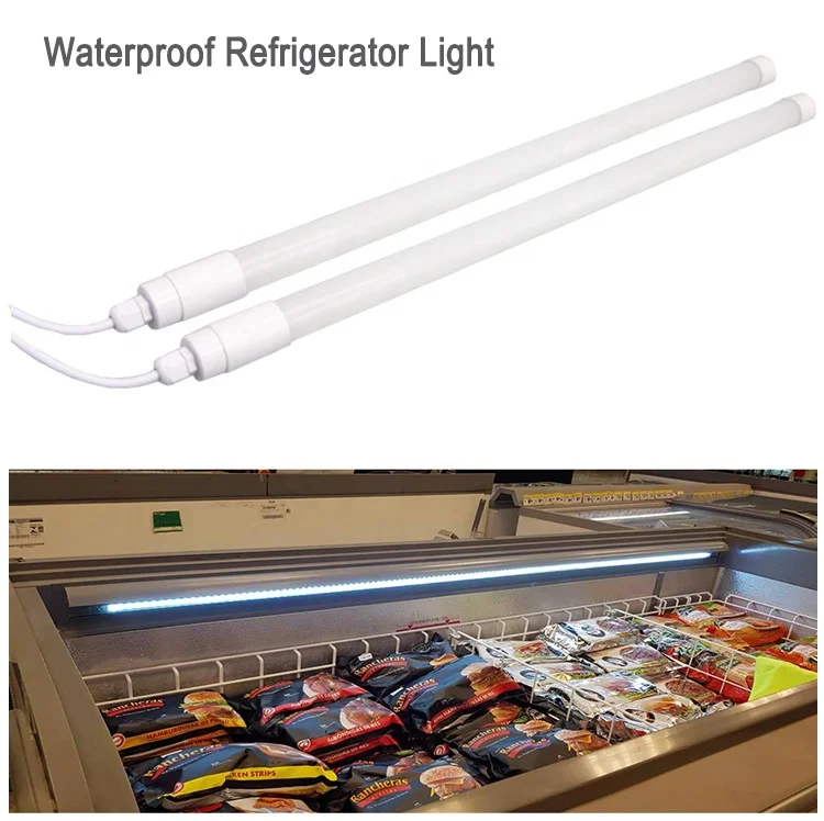 8ft Led T8 Waterproof Fridge Light T5 Round Led Refrigerator Tube Light ...