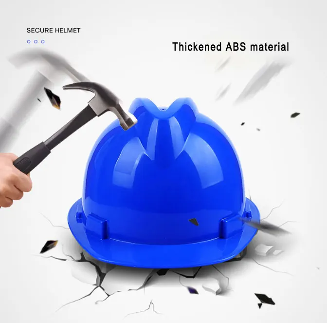 Construction Safety Helmet Industrial Protective Equipment Worker ABS ...