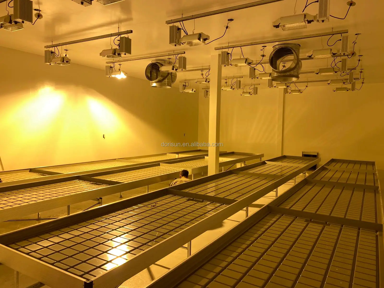 High Quality Seedbed Wire Mesh 5x5 3x8 Flood Trays 4x4 4x8 Rolling ...
