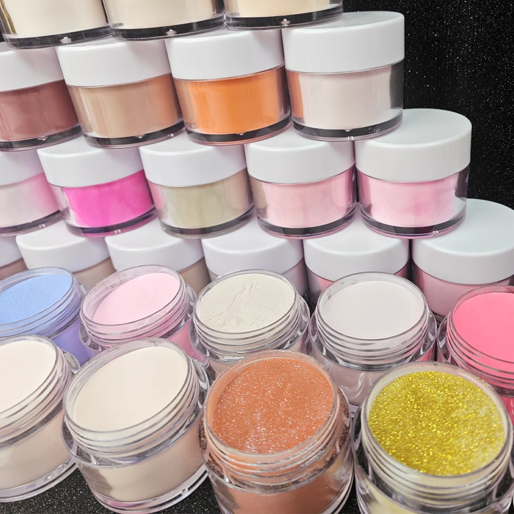 IPHF Nail Butter Acrylic Powder Crystal clear Dipping Powder Cover ...