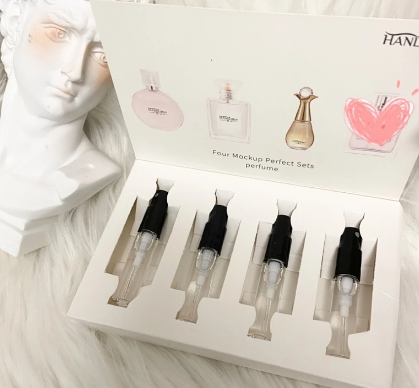 Customizable Glass Perfume Bottles - 2ml & 5ml Support