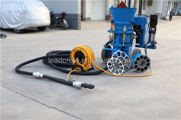 Portable Small Shotcrete Concrete Spraying Gunning Refractory Used ...