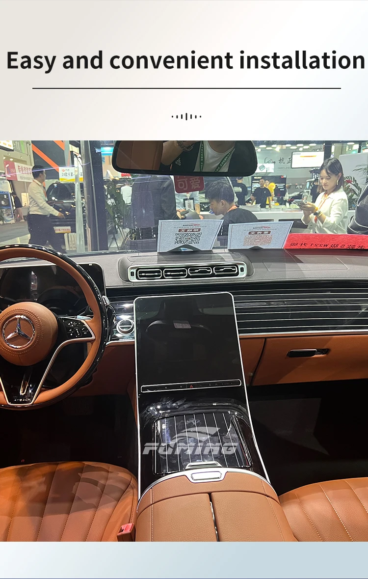 W221 Car Interior Upgrade - W223 Center Console Modification