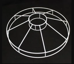 Custom Lamps Structures Lamp Shade Metal Wire Frame Iron Wholesale For ...