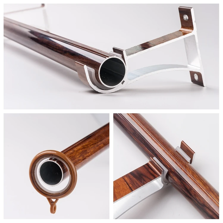 Aluminum New Designs Classic Adjustable Shower Single Curtain Handle ...