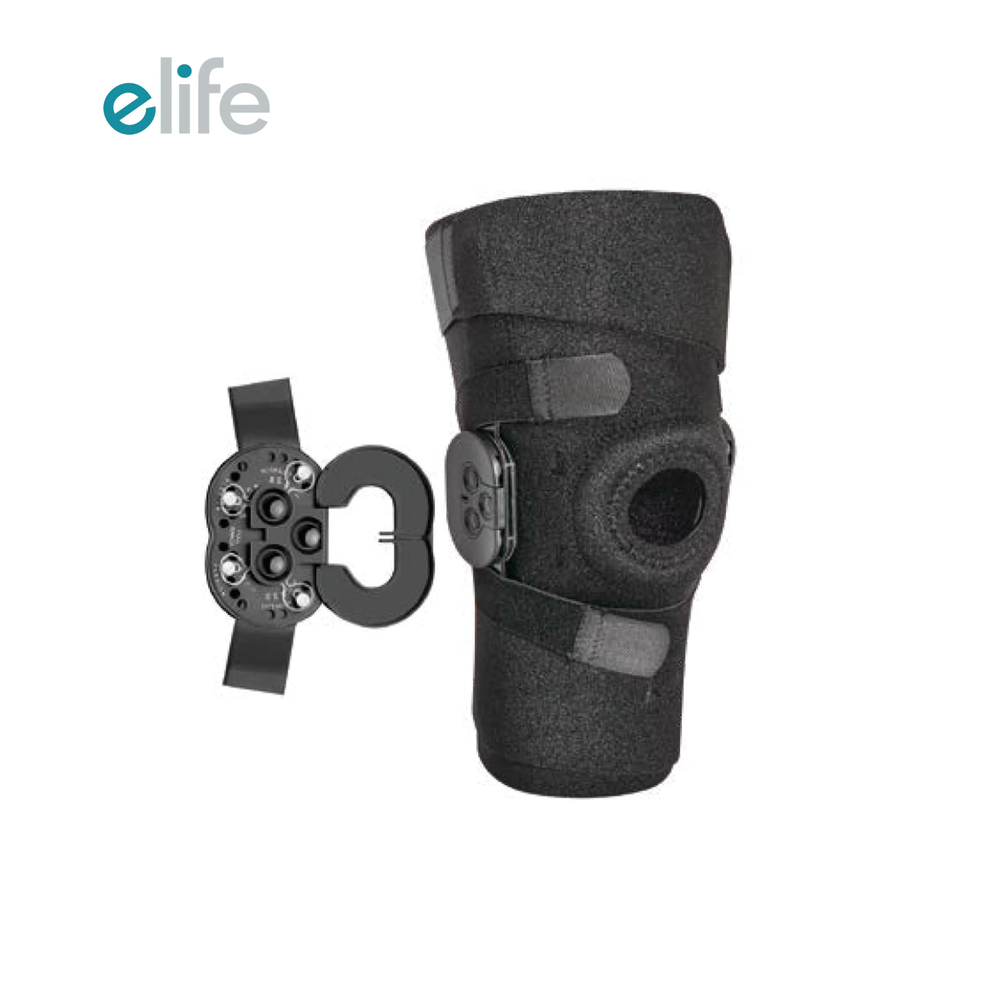 Alibaba.com: E-Life E-KN057 Uni Fit ROM Knee Support Postop Knee Brace ...