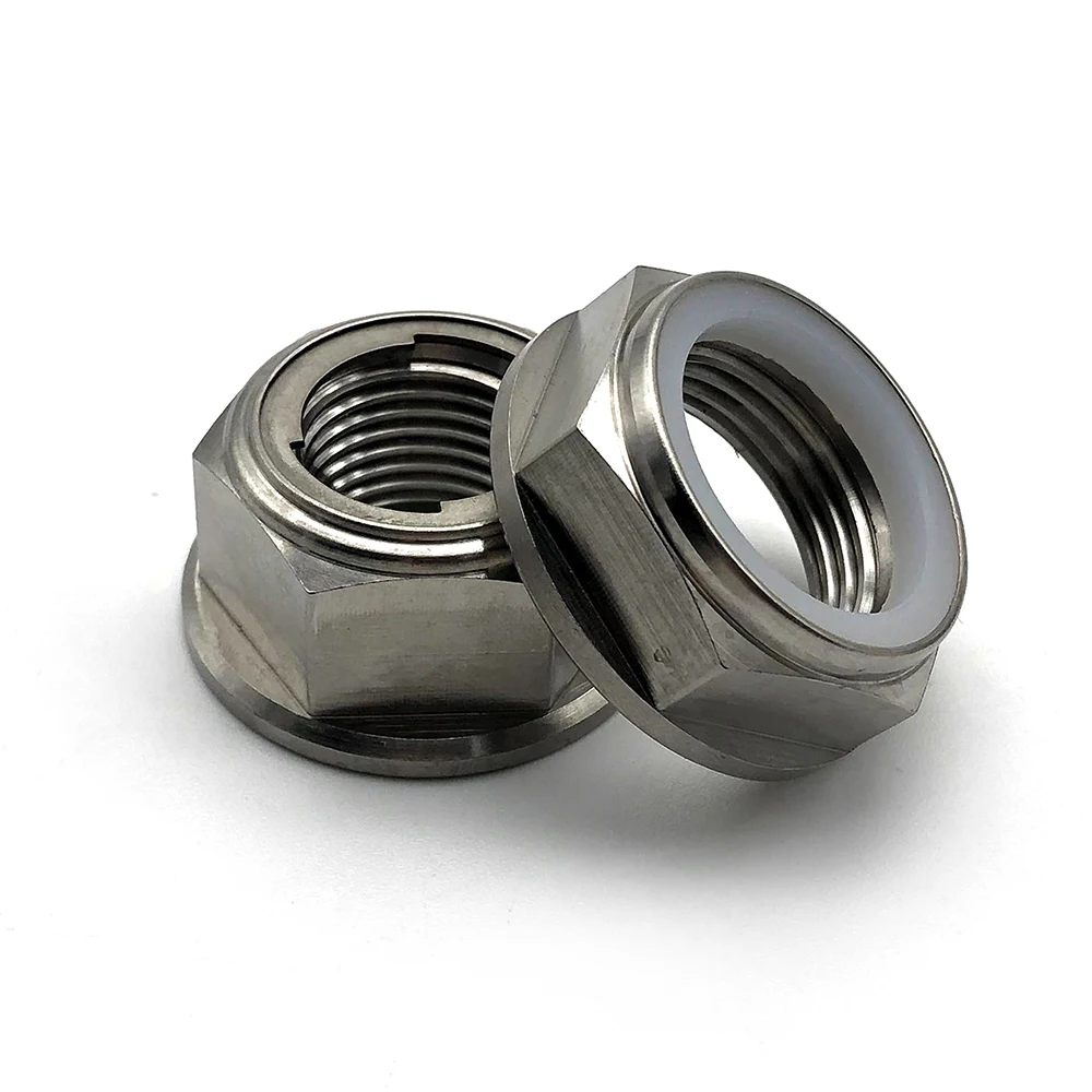 Hex Flange Nut Metal Insert Lock Nut M14 M4 M30 M5