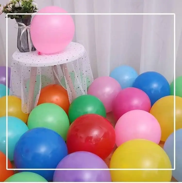 Latex Balloons 10 Inch 12 Inch Design Printing Balloons Logo Qr Code ...