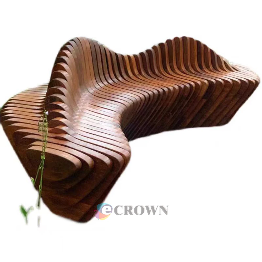 Luxury Public Bench Shopping Mall Bench For Service Bench Arc Chair ...