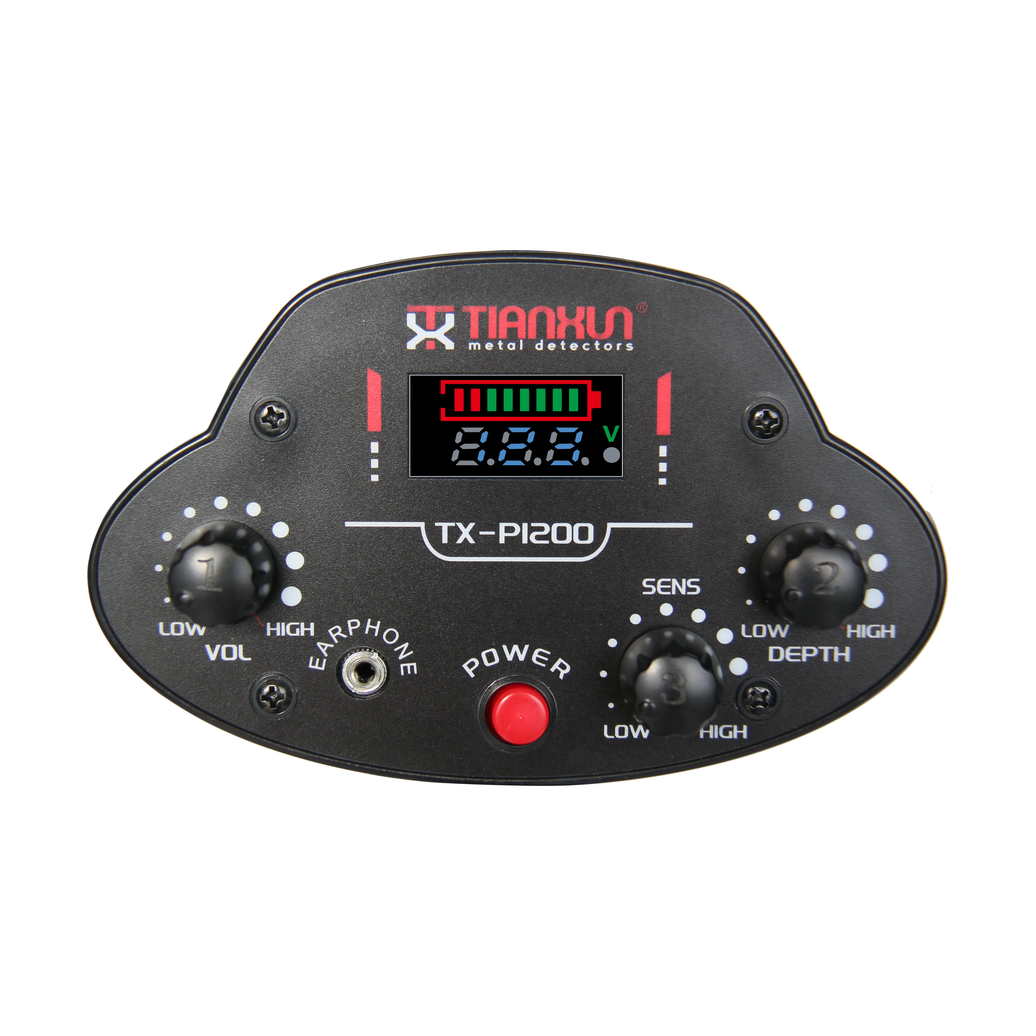 Metal Detector Machine Pulse Induction Metal Detector TX-PI200 Gold ...