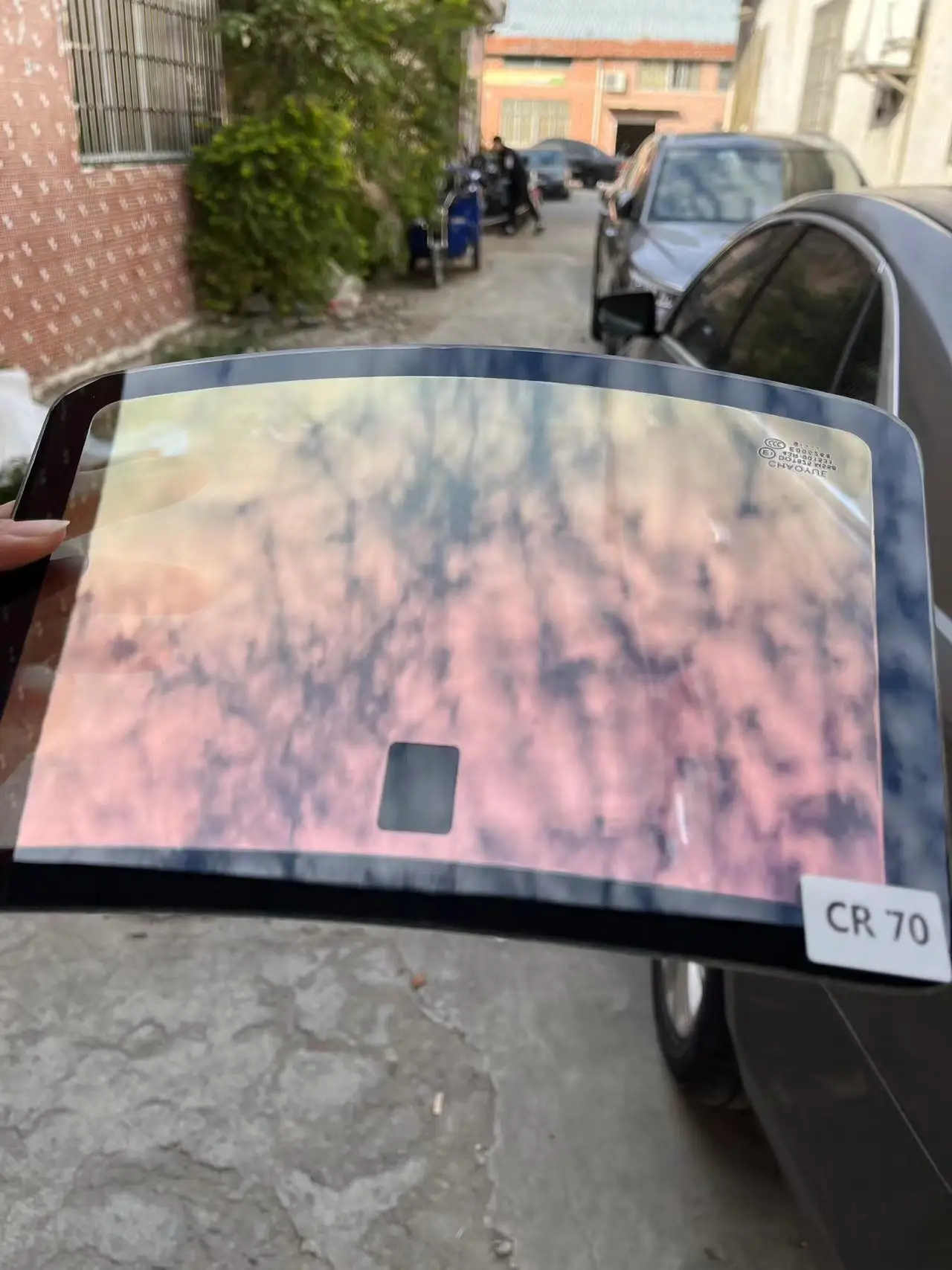 75% Chameleon Film Blue to Gold to Red Color Change Car Tint Sticker ...