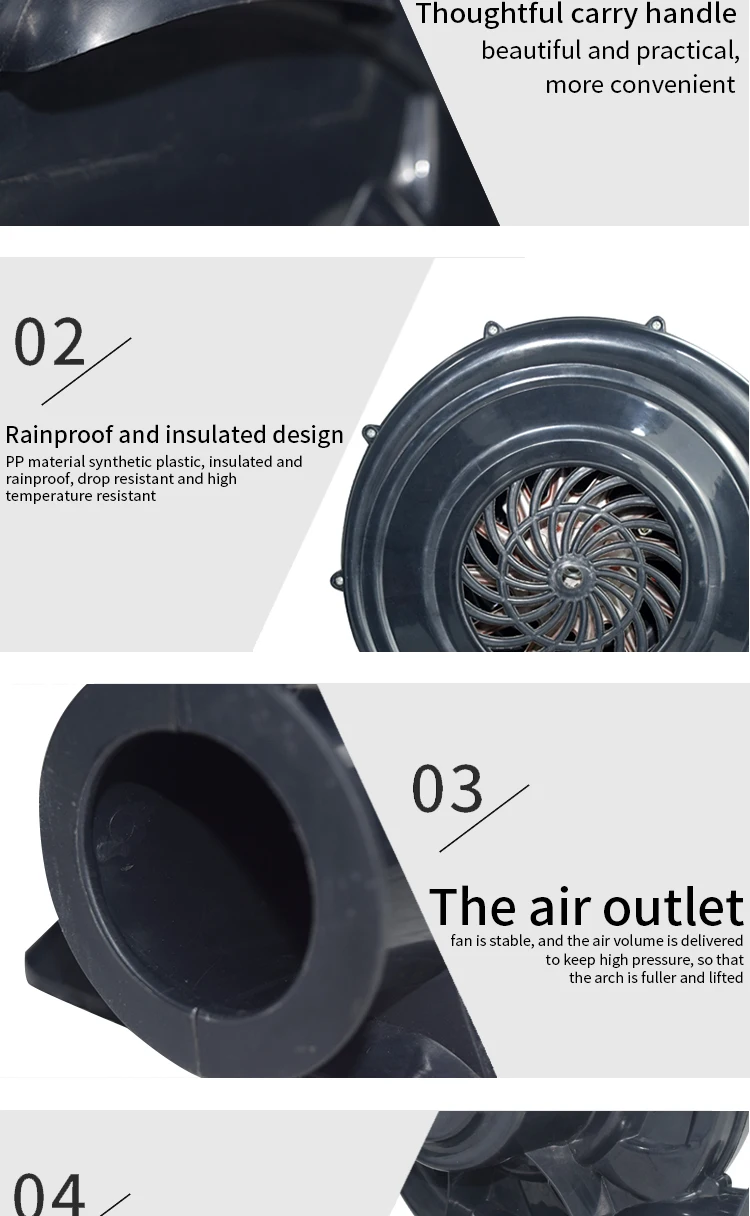 370w High-efficiency Totally Enclosed Motor Air Mold Blower 2800rpm ...