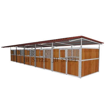 Prefabricated Custom Build Horse Stables Various Infill Options With Or ...