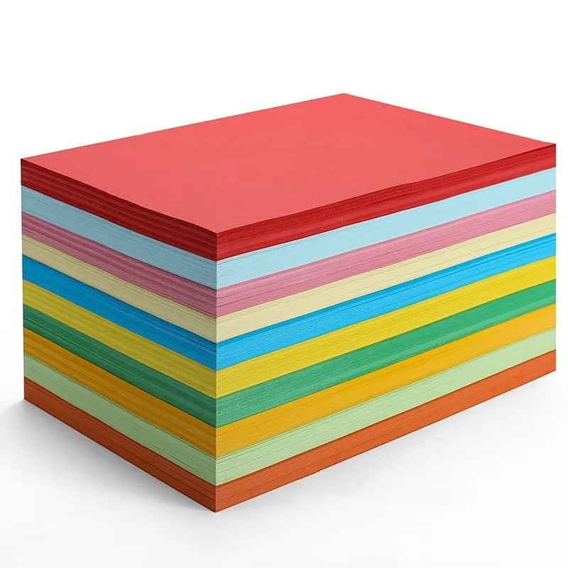 In Stock Wholesale 70g A4 Lemon Yellow Color Copy Paper Office Printing ...