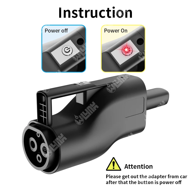 Olink Custom High Quality NACS Charger Adapter DC Fast GBT to NACS EV ...