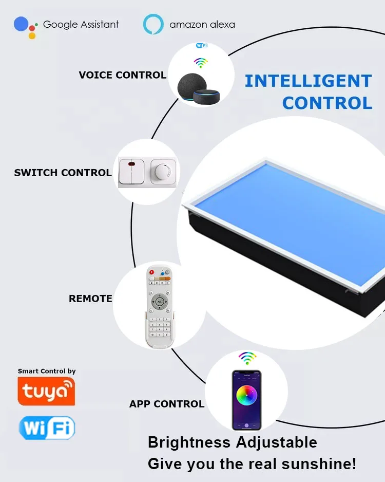 RYOPT Led Indoor Artificial Sunlight - Smart Blue Sky Light