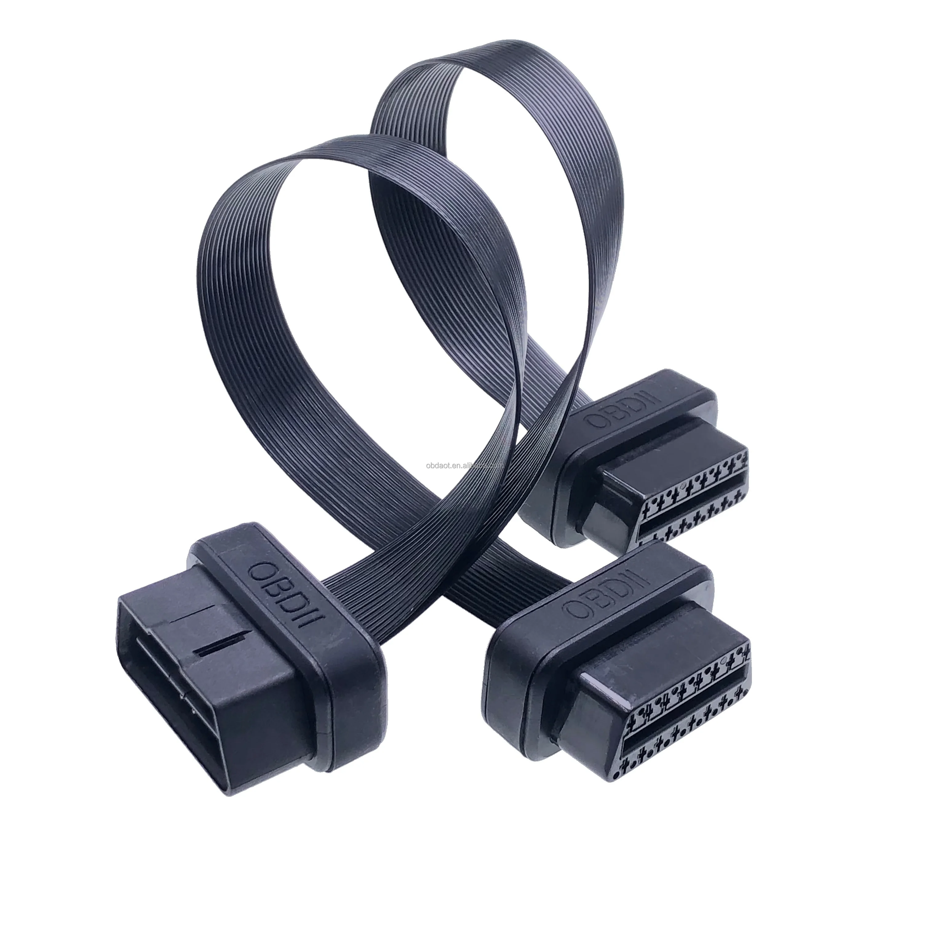 16PIN OBD Cable OBDII J1962 Female Connector to Open Plug Wire OBD ...