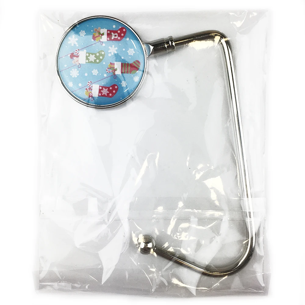 Custom Portable Metal Purse Handbag Holder Hand Bag Hook For Table ...