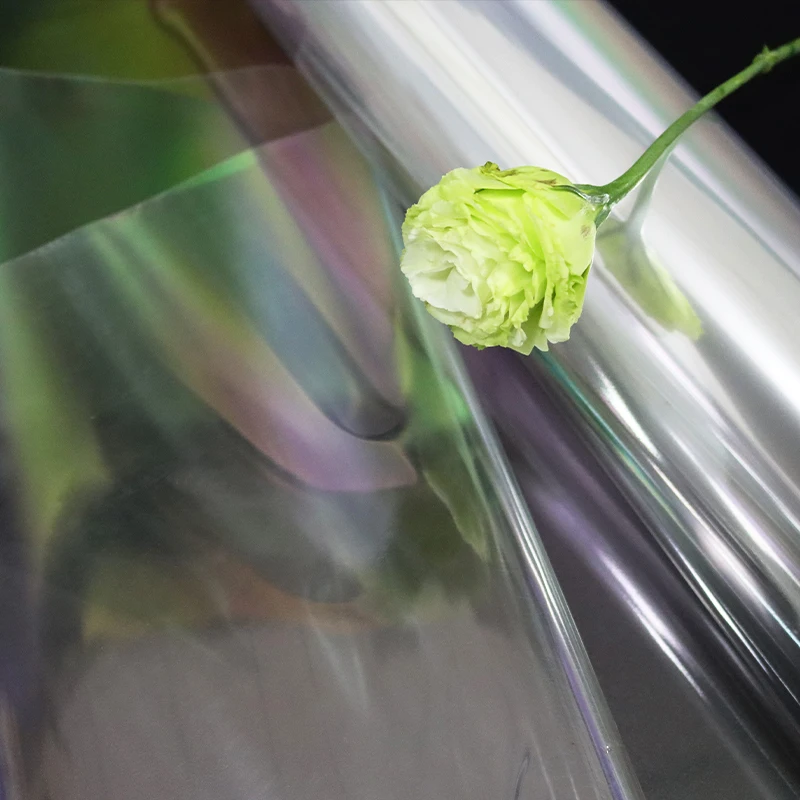 New Design Snowflake Transparent Cellophane Wrapper Film Paper Roll for ...
