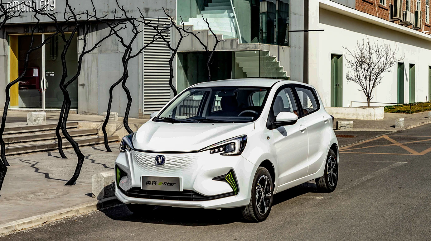 Changan Benben E Star Ev Car 0km New Energy Vehicles 310km Range Electric Car Changan E-star ...