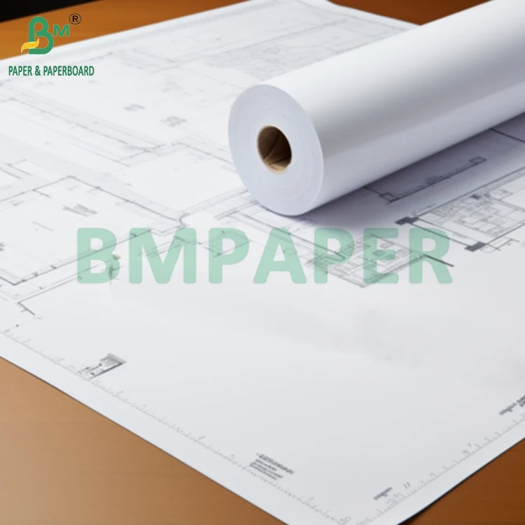 20lb CAD Drawing Graph Plotter Paper for Inkjet Printers 30'' X 150ft 2 ...