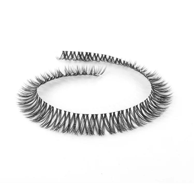 Hollyren Private Label Cluster Lash Mink Natural Precut Segmented ...