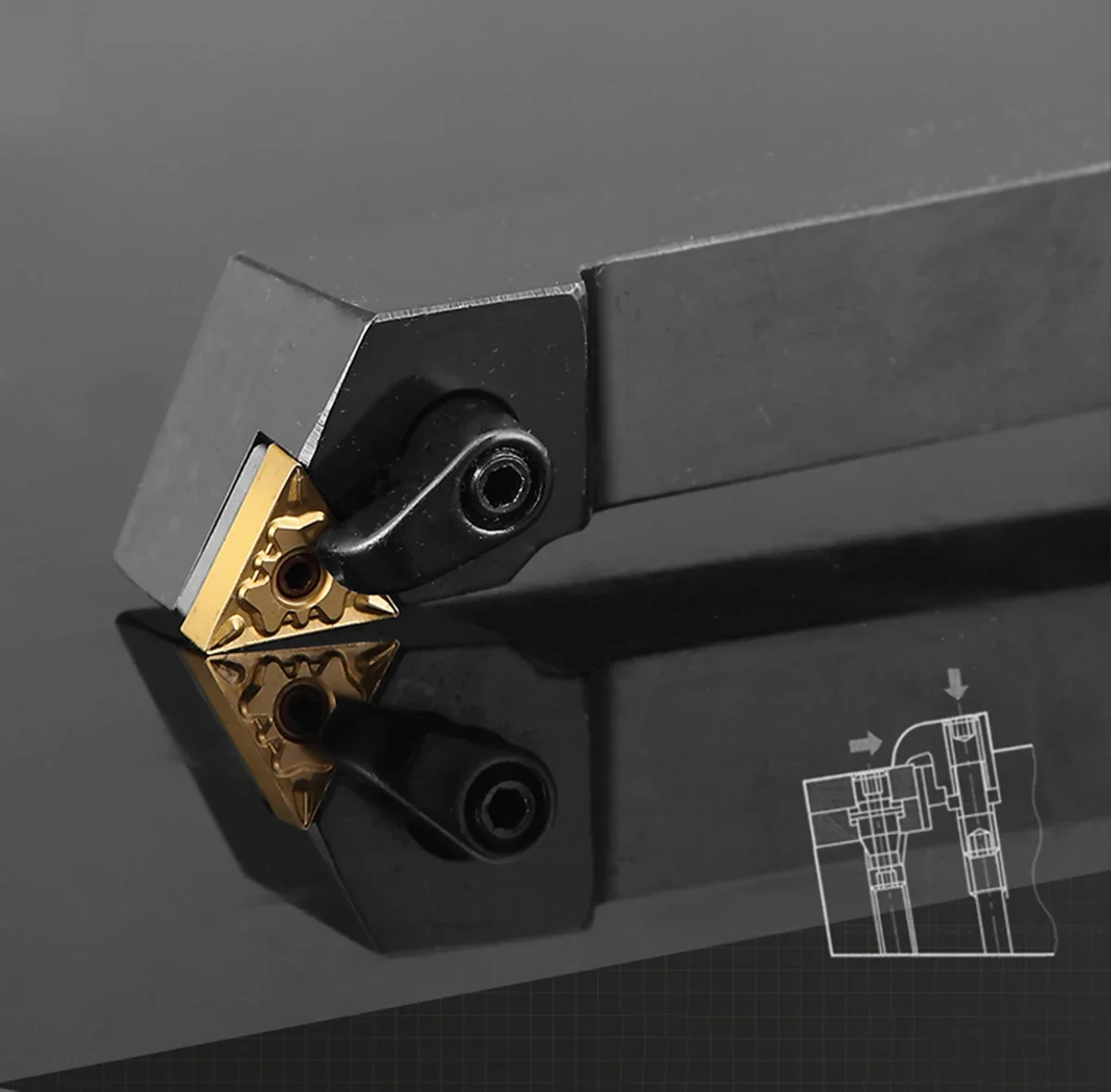 Internal Turning Tool Holder S20r-msknr12 S25s-msknr12 S25t-msknr12 S25s-msknl12 S32t-msknr12 ...