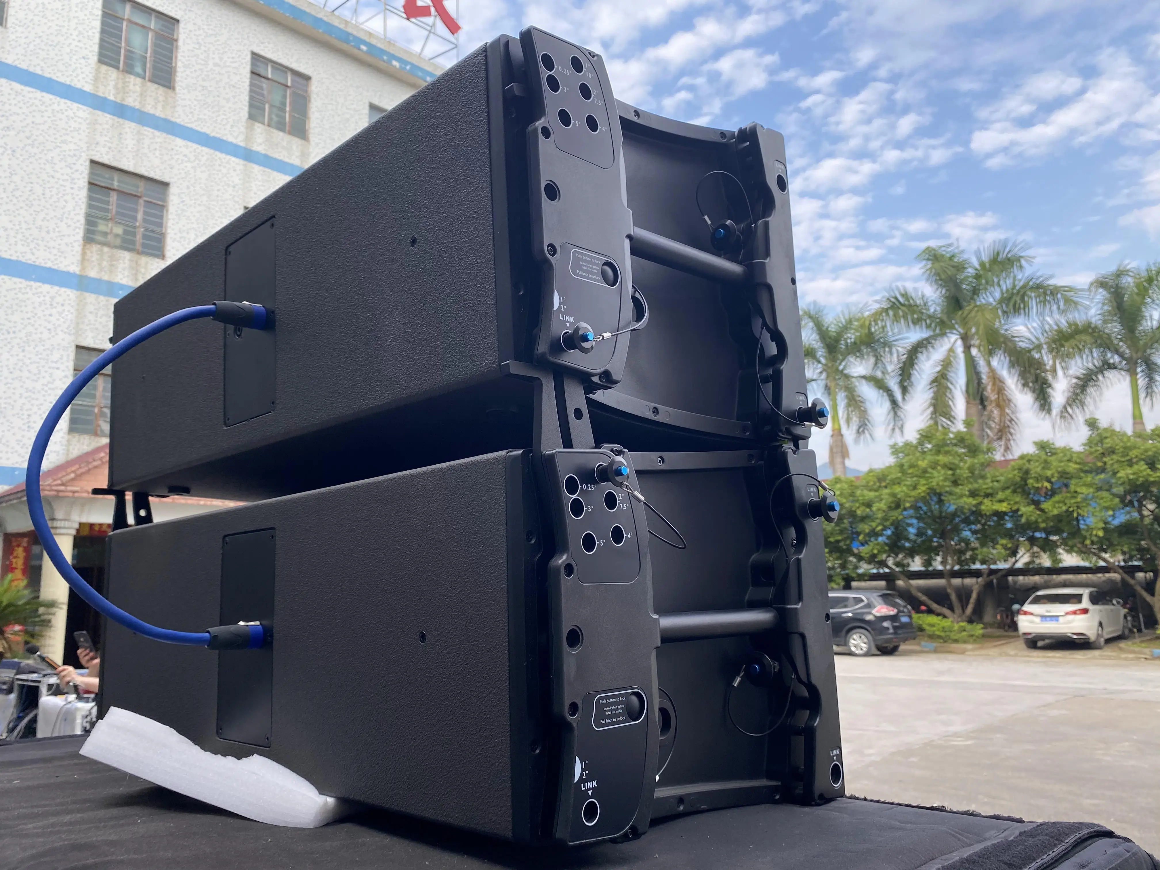 Ka-3 Outdoor Waterproof Line Array Profesionales 2 Way 12" Speakers ...