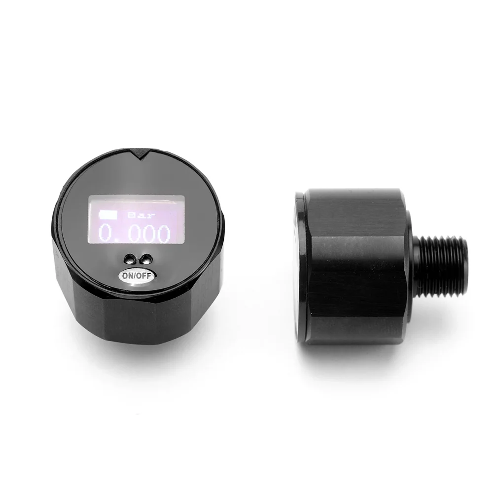 High Precision 25mm 400bar Digital Pressure Gauge for PCP