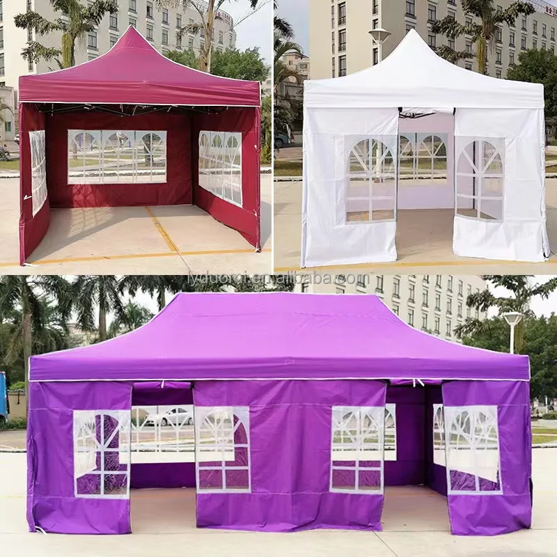 3x3 Folding Awning Fold Canopi Gazebo Tent Carpa De 3x3 Tenda Gazebo ...