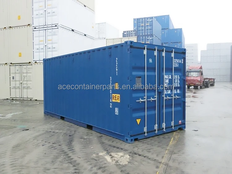 Double Door End Tunnel 20ft 20 Ft 20 Feet Length Dry Cargo Shipping ...