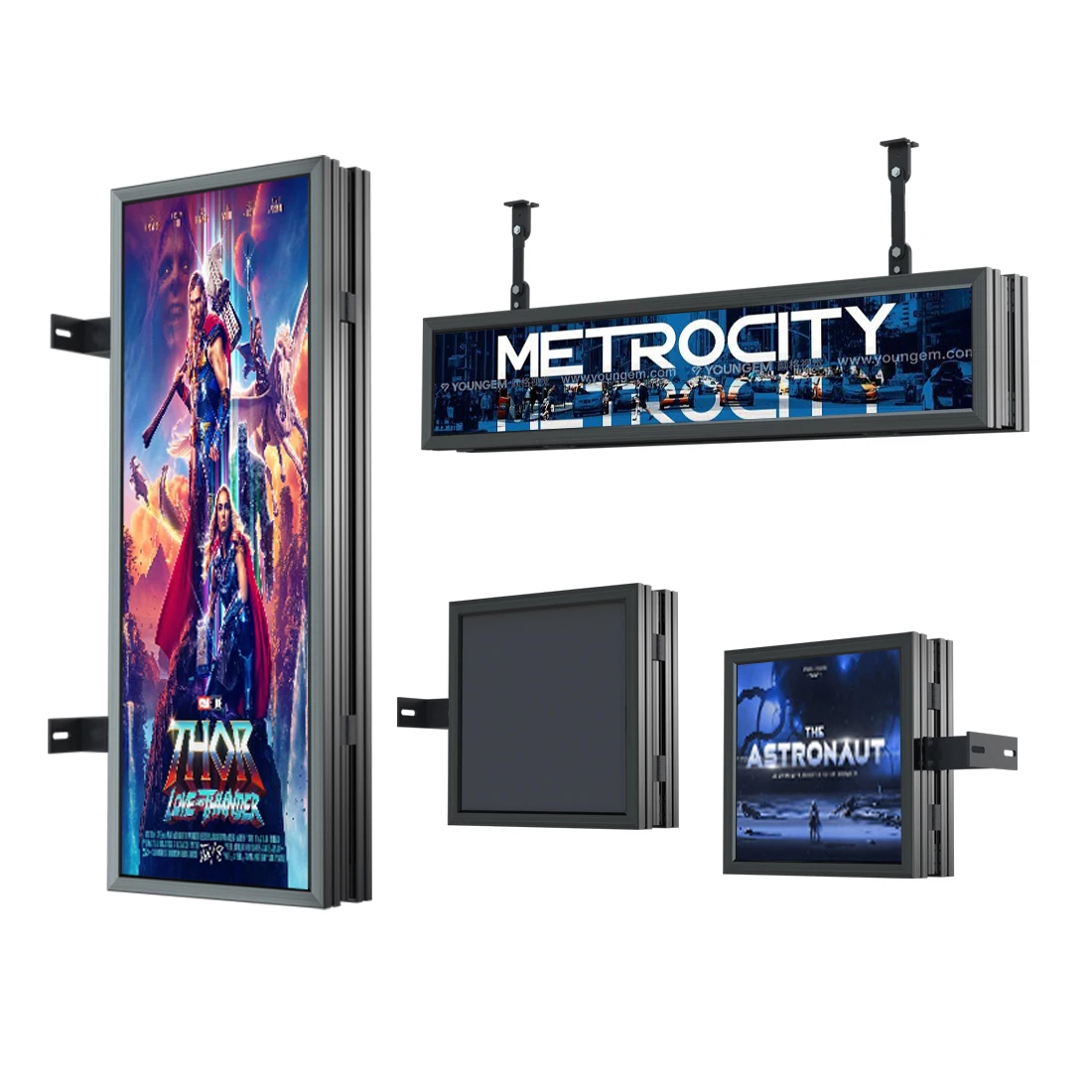 Alibaba.com: LED road side billboards, outdoor indoor dual-sided ...