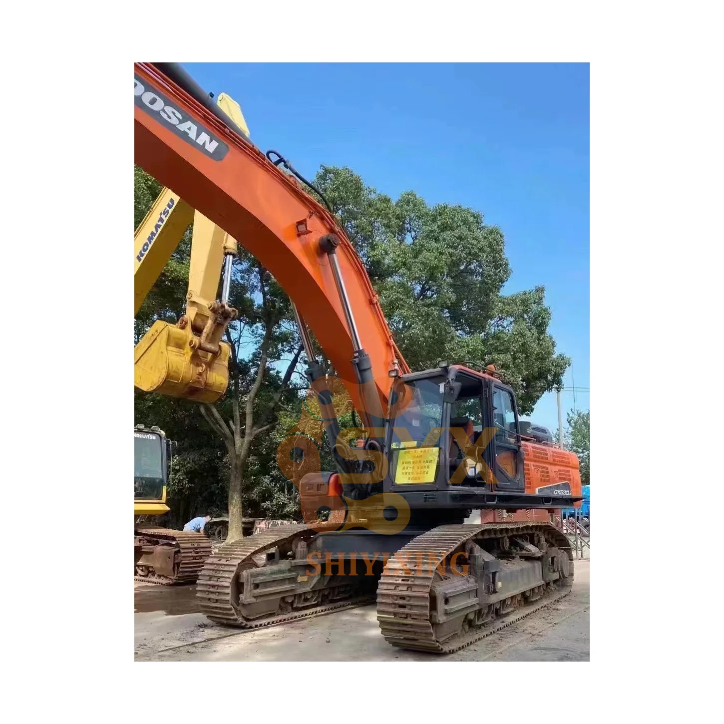 50 Ton Doosan Dx530 Earthmoving Machine For Large Construction Used 50 ...