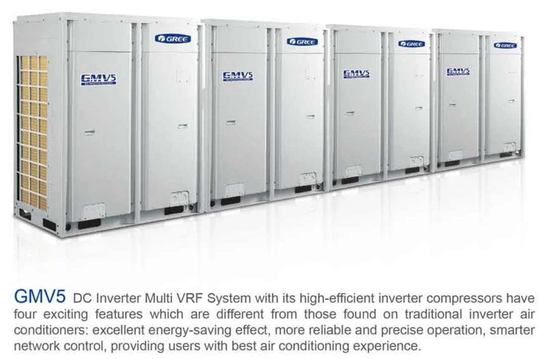 Gree Vrf Gmv5 Series Split Industrial Air Conditioners Ac Variable Refrigerant Volume Industrial ...