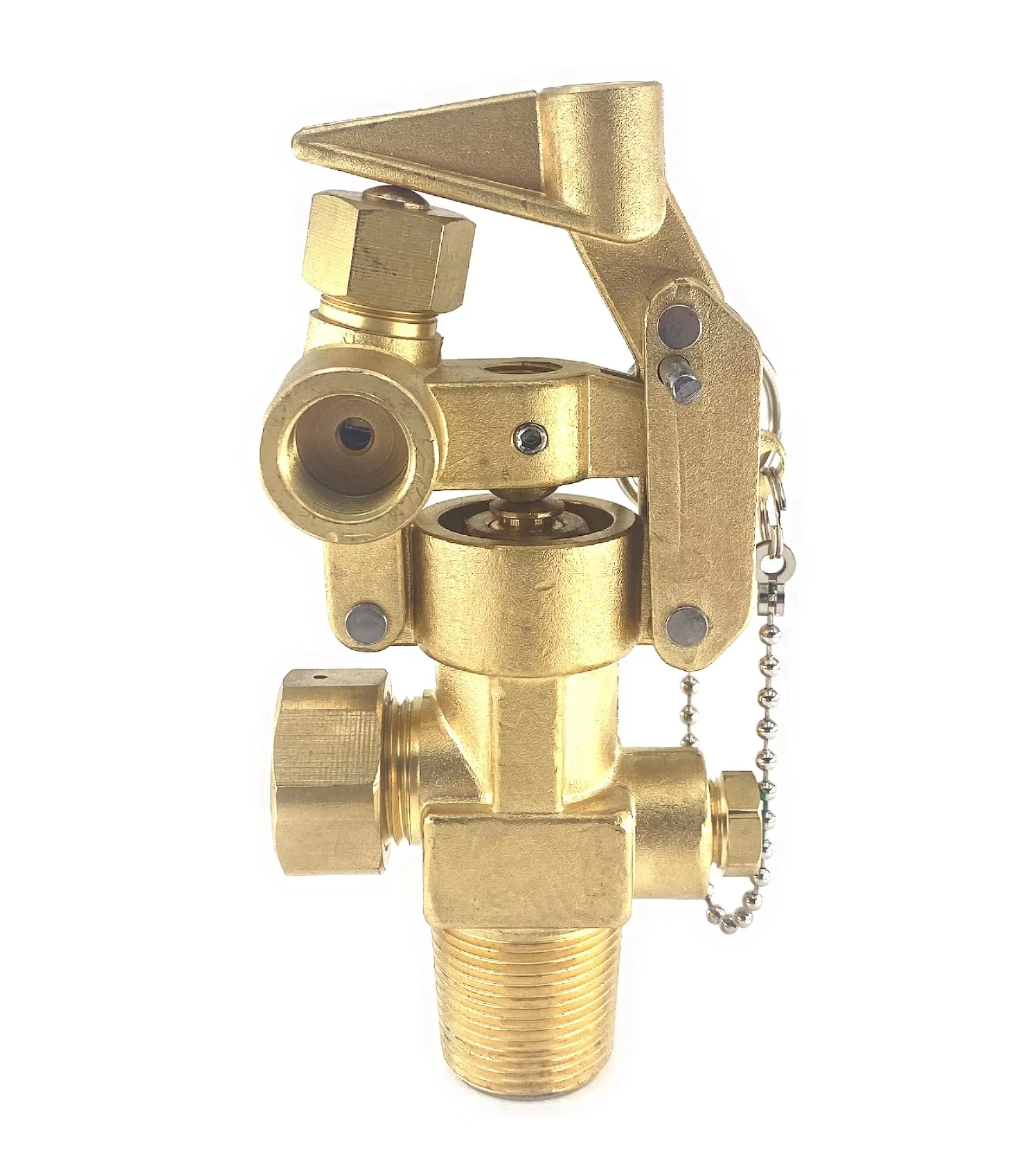 68l Fire Protection System Co2 Gas Cylinder With Vti Valve Fire ...