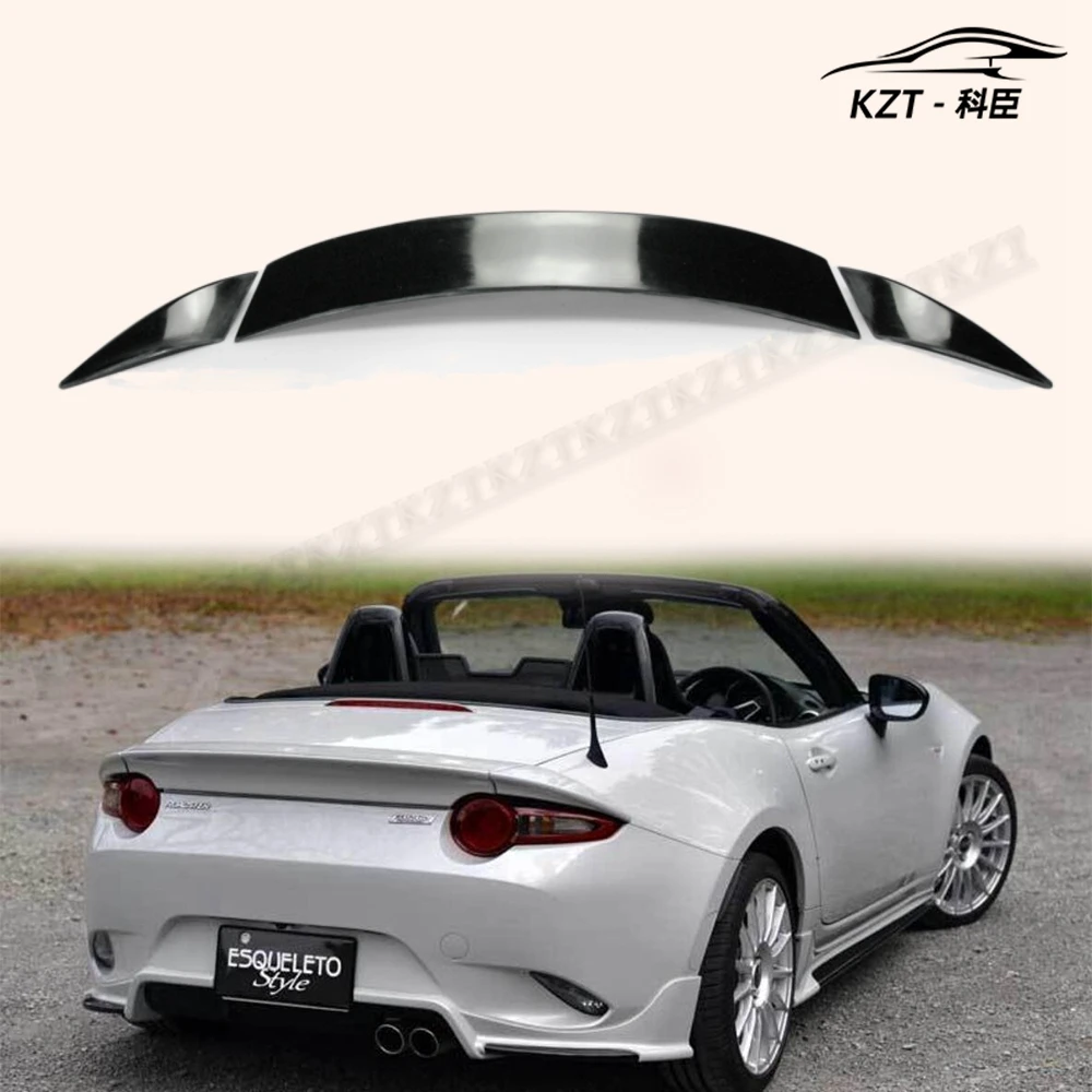 For Mx5 Nd5Rc Miata Roadster Esq Style Rear Spoiler (3 Pcs, Softtop Only) Fiber Glass| Alibaba.com