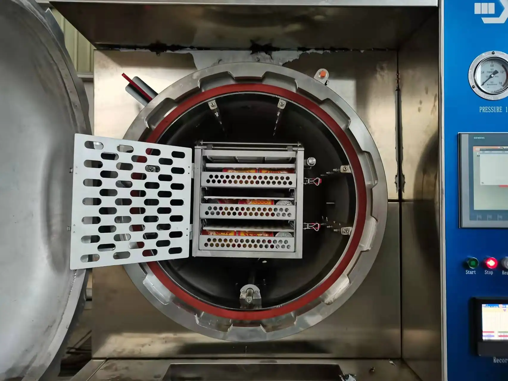 Precise Pilot Retort Machinery For Accurately Simulating Industrial ...