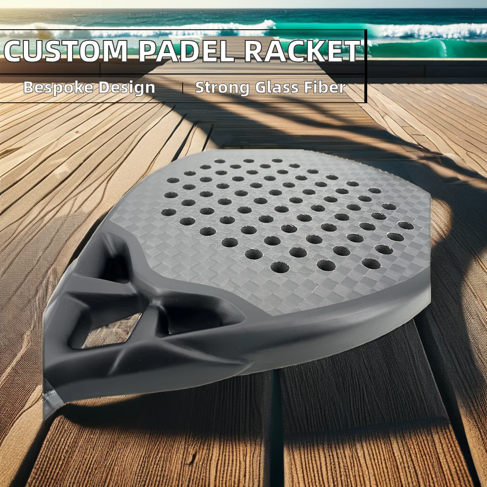 Custom Print Padel Tennis Paddle Racket - 3K Carbon Fiber