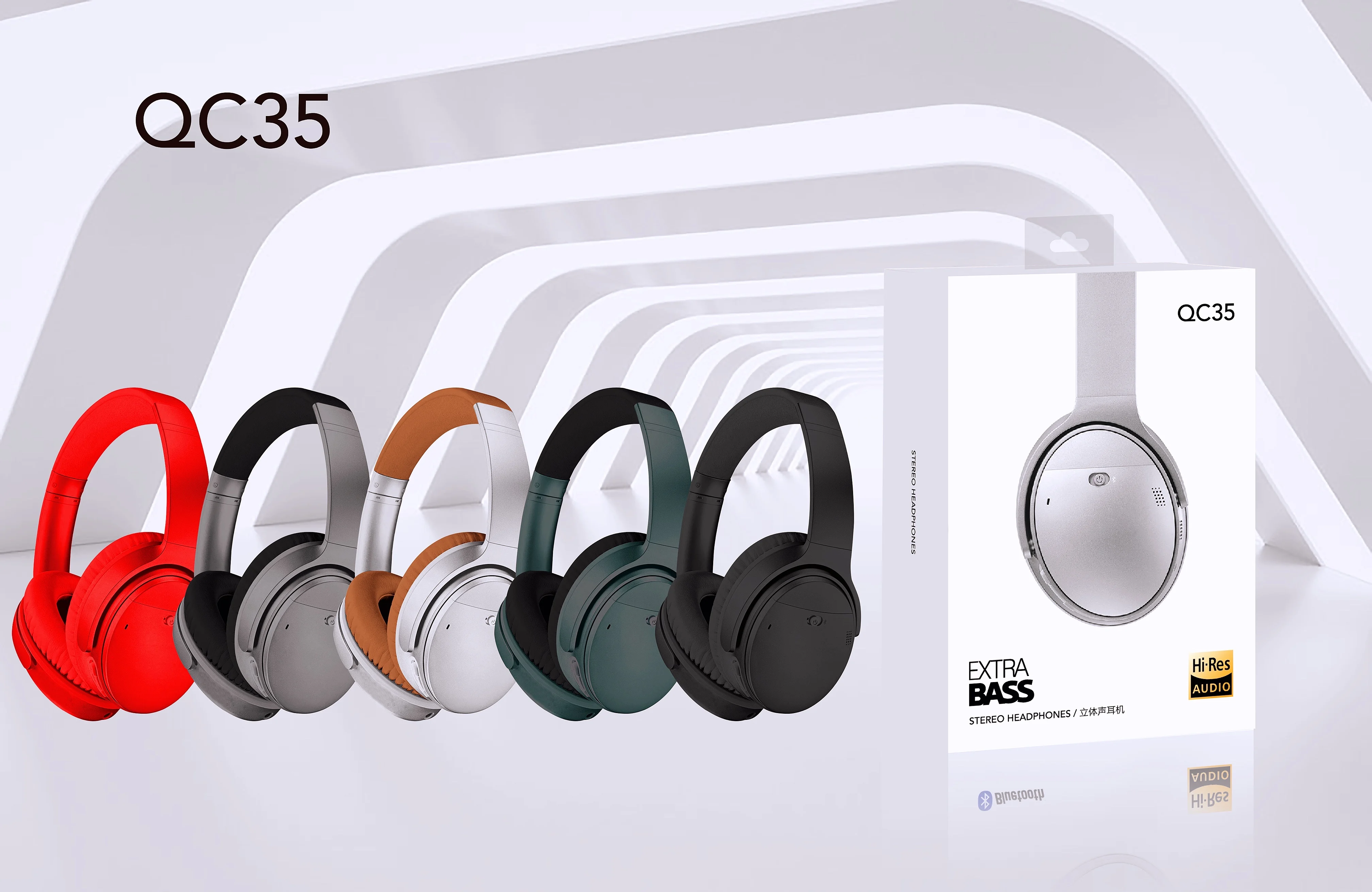 QC35 Wireless Headphones - Premium Sound and Comfort