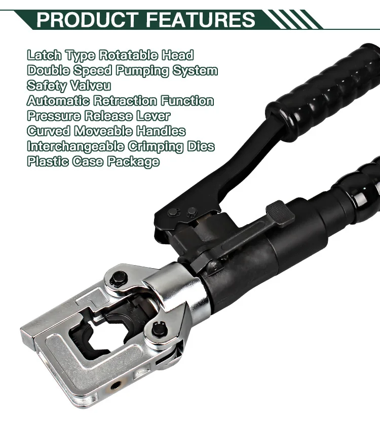 2024 Portable Hydraulic Crimper Press Tool For Copper Pipe Crimping ...