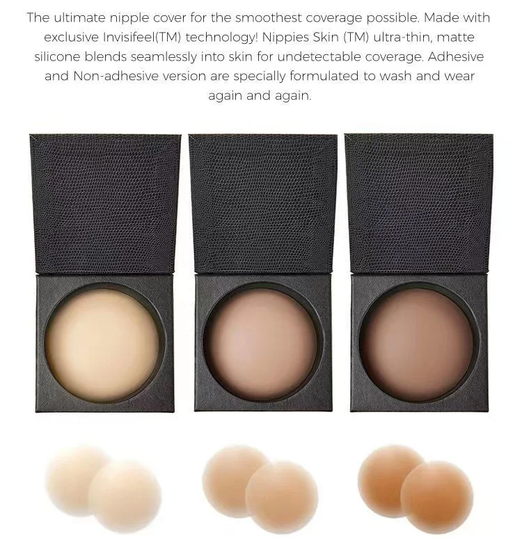 Medical Grade Reusable Silicon Silicone No Glue Non Adhesive Opaque ...