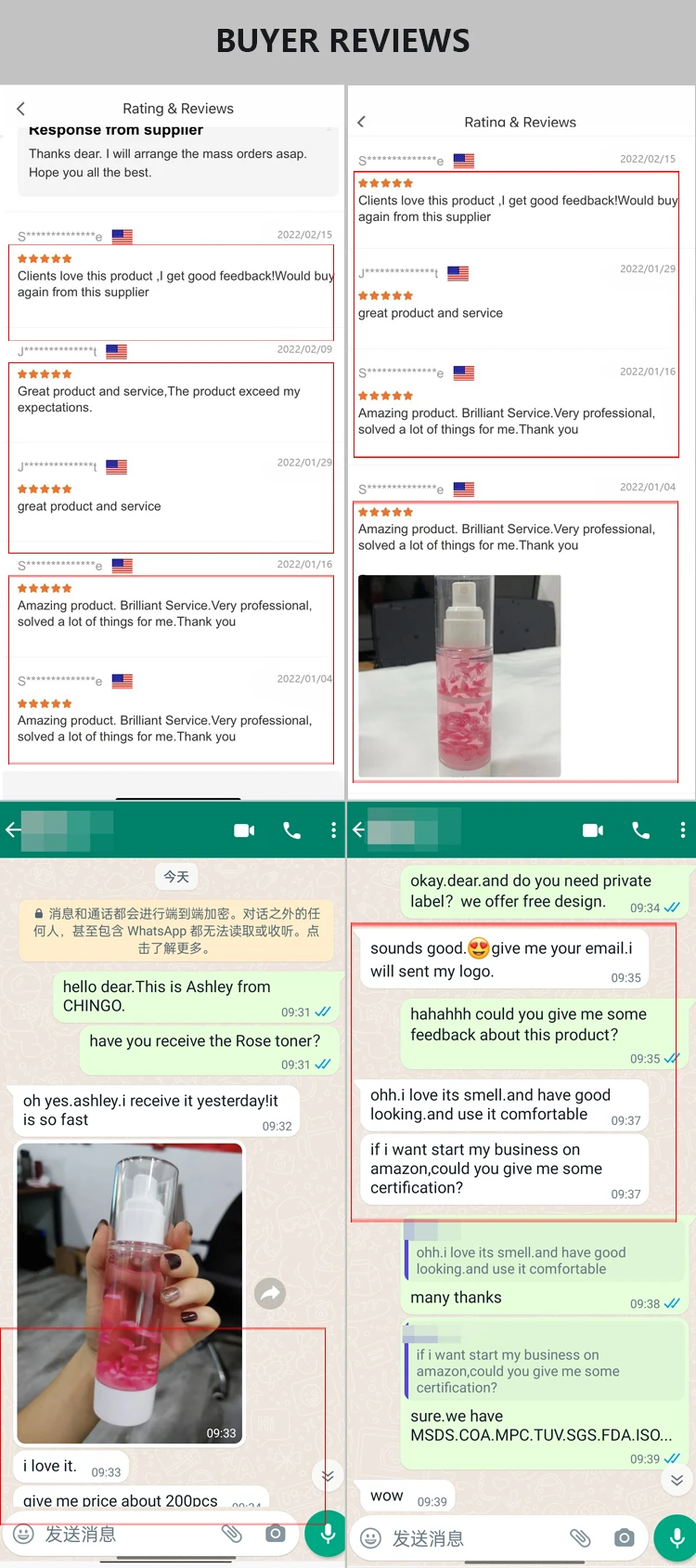 Private Label Natural Organic Skin Care - Hydrating Facial Mist