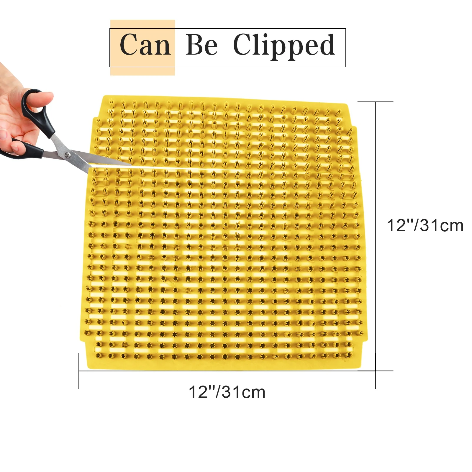 Poultry Nesting Box Pad Plastic Chicken Egg Nest Pad Mat Washable ...