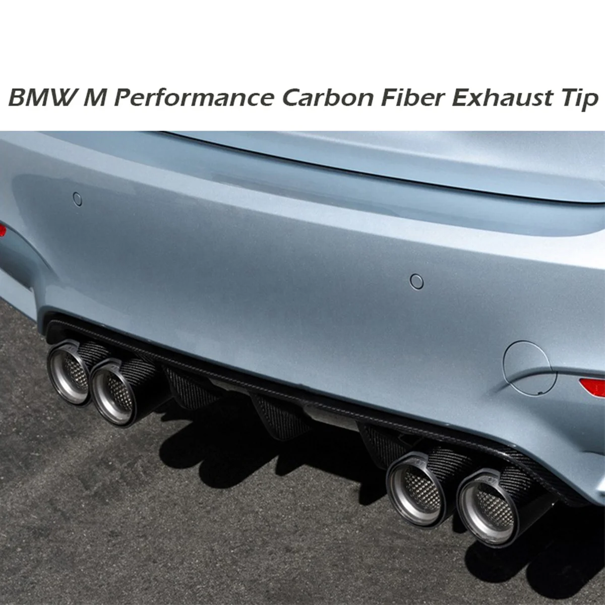 Competitive Price M Performance Carbon Fiber Muffler Exhaust Tip ...