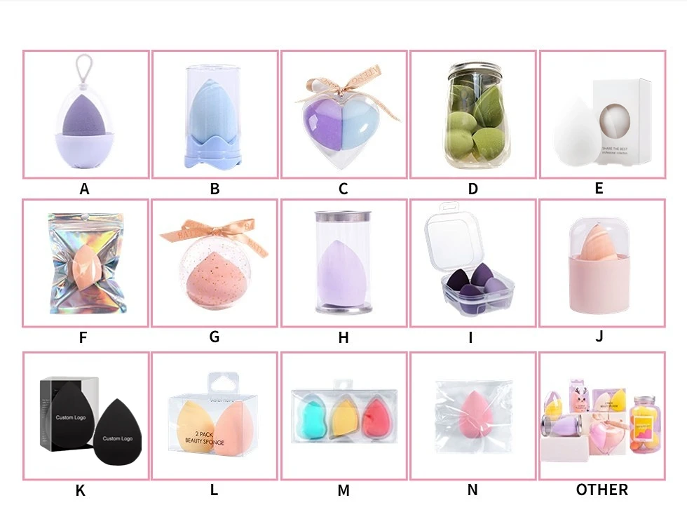 Custom Logo Eco Friendly Makeup Sponge Microfiber Flat Soft Makeup ...