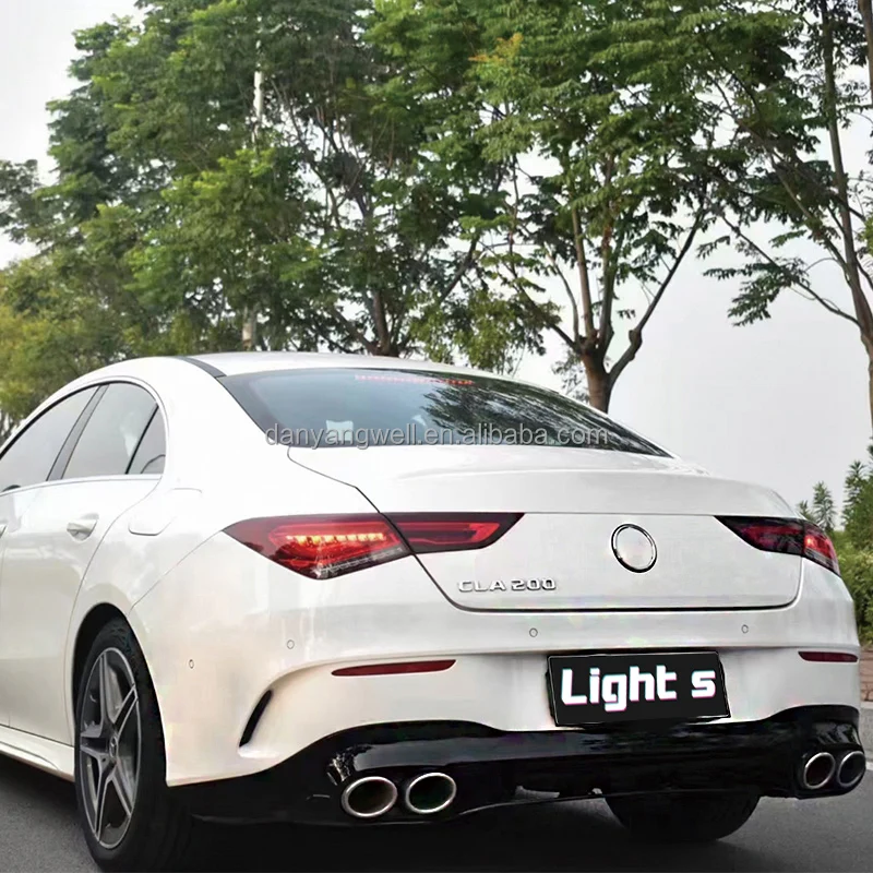 Cla45 Amg Car Parts Body Kit Include Front Bumper Assembly Grille Rear ...