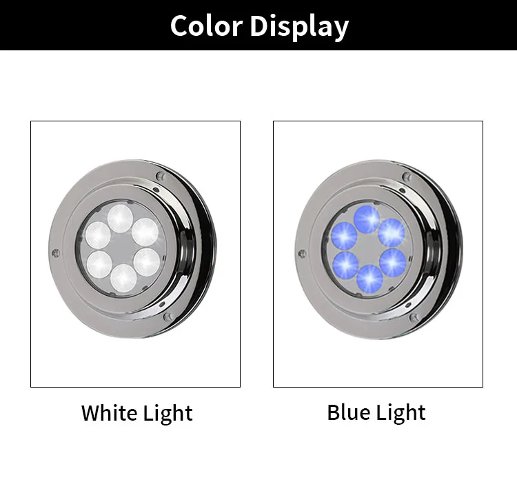 Stainless Steel Led Boat Light Yacht Marine Marine Boat Led Mult-colori Underwater Light - Buy ...